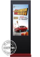 China WIFI Digital Lcd Advertising Display , Lcd Signage Advertisement Floor Stand Vertical for sale
