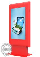China FCC 55in PCAP Foil Touch Screen Kiosk For Outdoor Advertising for sale