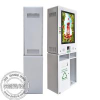 China IP65 Outdoor Electronic Signage 220V With Rubbish Cabinet for sale