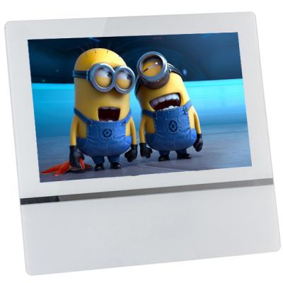 China 21.5inch White Media Player 1080p High Definition Video Display Screen Android Network Advertising Display with WIFI for sale