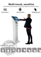 China 15.6 Inch AIO Touch Screen Kiosk With QR Code Scanner And Thermal Printer for sale
