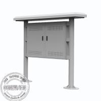 China IP65 Floor Standing Outdoor Display Signage , Sun Readable TFT LCD Advertising Totem for sale