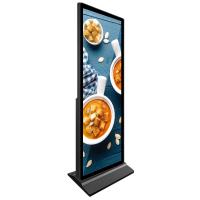 China 75 Inch Full Screen Touch Screen Kiosk Digital Signage Totem 3840*1440 for sale