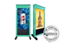 China Green 65 Inch IP65 Rail Track Outdoor Digital Signage For Advertising for sale