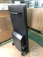China Wireless Battery Portable Kiosk With Foldable Wheels Outdoor for sale