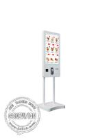 China 32 Inch Food Ordering Self Service Payment Kiosk For McDonald / KFC / Restaurant for sale