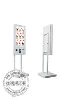 China 32 Inch Food Ordering Self Service Payment Kiosk For McDonald / KFC / Restaurant for sale