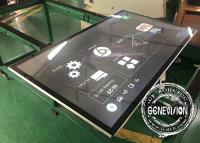 China 55 Inch Amlogic TV Set Top Box Wall Mount LCD Display With Android System for sale