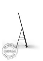 China 43 Inch Smart LCD Movable Digital Signage And Displays With Wheel for sale