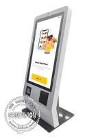 China Desktop Restaurant Touch Screen Kiosk Self Service CE Certified for sale