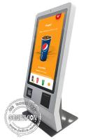 China Desktop Restaurant Touch Screen Kiosk Self Service CE Certified for sale