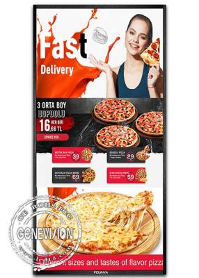 China Smart Tv 4k Digital Signage Display Wall Mounted Advertising 49 55 Inch for sale