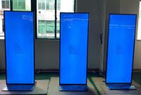 China Cutted Full Screen Digital Signage Floor Standing 75 Inch for sale
