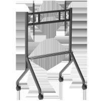 China Mobile Chart For Smart TV Touch screens Rolling Stand For Size 55 65 75 86 IFPD for sale