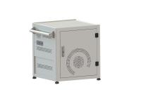 China Public Wireless Two Point Lock Trolley Charging Cart Charging Vault Storage IPad Charging Cabinet for sale