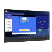 China Infrared Interactive Whiteboard Android 11 Multi Task Touch Screen Monitor for sale