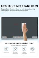 China 20 points LCD Digital Smart Interactive Board For Conference, Infrared, Size Optional for sale