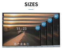 China Android 11 Interactive Smart Board 86 Inch 4+32GB IR Interactive Panel for Education for sale