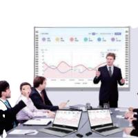China 63 Inch Interactive Whiteboard Infrared Touch Smart Board For training / teaching for sale