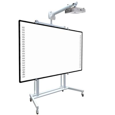 China Digital Whiteboard 10 Points Infrared Finger Multi Touch Interactive Electronic Whiteboard Smart Board For Schools for sale