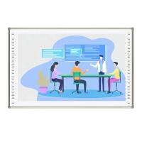 China Smart Classroom All In One Interactive Whiteboard Dual System Multi Touch Points for sale