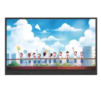 China 65 Inch Interactive Touch Screen Monitor Smart Boards With OPS Camera Microphone for sale