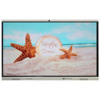 China 65 Inch Interactive Touch Screen Monitor Smart Boards With OPS Camera Microphone for sale