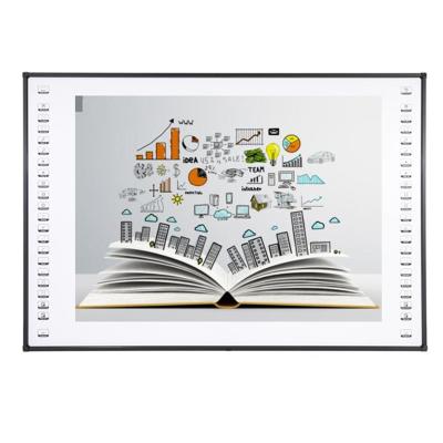 China 102 Inch IR Interactive Whiteboard with Ceramic/Nano Surface and 10 Touch Points for Classroom for sale