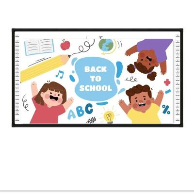 China 102 Inch Interactive Projector Board with Nano Surface and 10 Touch Points for School Classroom for sale