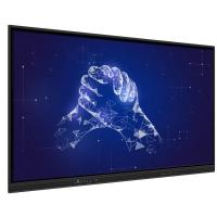China Interactive Touch Screen Whiteboard Media TV Video Player Display With Android Win OS USB VGA AUDIO For School Office for sale
