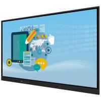 China 55 65 75 86 Inch Interactive Touch Screen Whiteboard Android 13 EDLA 40 Touch Points For Classroom Office Meeting for sale