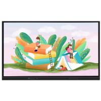 China LCD Smart Board USB HDMI TYPE-C Port Wifi Interactive Whiteboard TV OPS Screen Monitor For Teaching Video Room 86 Inch for sale