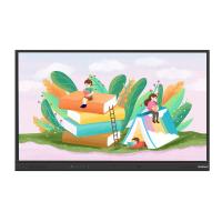 China Interactive Touch Screen Whiteboard 65 75 86 98 Inch USB HDMI 20 Points Android 13 8+128G PC OPS Display For Schools for sale