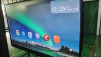 China Interactive Touch Screen Whiteboard 65 75 86 98 Inch USB HDMI 20 Points Android 13 8+128G PC OPS Display For Schools for sale