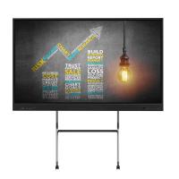 China LED Interactive Whiteboard 65/75/86/105/110 Inch Finger Electronic Multi Touch Screen Smart LCD Display Meeting Room for sale