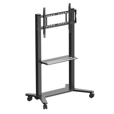 China Interactive Whiteboard Stand Movable 42 To 86 Inch TV Monitor Lifting Mobile Stand Max Bearing 80KGS for sale