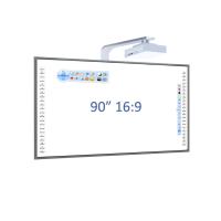 China 90 Inch Interactive Whiteboard Infrared Touch steel nano Surface Aluminum Alloy Frame for sale