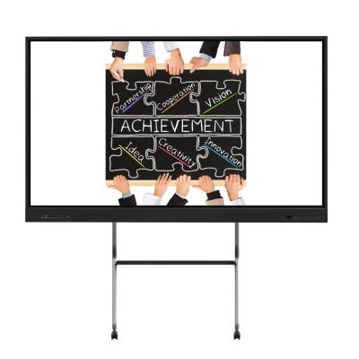 China EDLA CE Factory Infrared Interactive Whiteboard LAN OPS Android All In One Touch Panel 86 98 Inch for sale