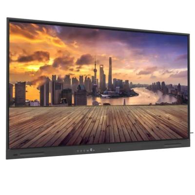 China High Accuracy Interactive Flat Panel with Android System 11 and White Colors for sale