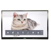 China Capacitive LCD Smart Board Touch 65 Inch 4K 3840*2160 Anti-Glare Tempered Glass Monitor No System For TV School Mall for sale