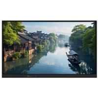 China Anti glare tempered glass 86 inch touch panel screen infrared touch whiteboard multi functional with pc board for sale