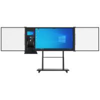 China All in One Interactive Whiteboard with A Grade AG Panel Recordable Side Boards Ultra HD Resolution for sale