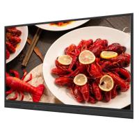 China 65 Inch Interactive Touch Panel Display With Android 11/13 System 20 Touch Computer Laptop Connecting For Teaching for sale