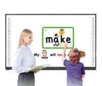 China 82 Inch Multi Touch Interactive USB Board With 2mm Accuracy Wall Mount Installation / Gesture Recognition for sale
