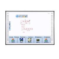 China Precision Interactive Whiteboard IB-Q4 Series With Wall Mount Mobile Stand Installation For School Kids Teaching for sale