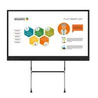 China Android 13 LED Interactive Whiteboard 40 Touch Points 86 Inch Smart TV Displays With WIFI BT HOTSPOT For School Teaching for sale