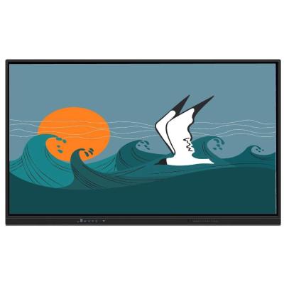 China 86 Inch Kids Interactive Touch Screen Monitor Android 13 20 Points Screen Share Wifi 6  BT 5 Hand Writing Regonization for sale