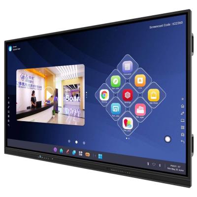 China Latest Interactive Touch screen 75 inch IFPD for Education Corporate Display for sale