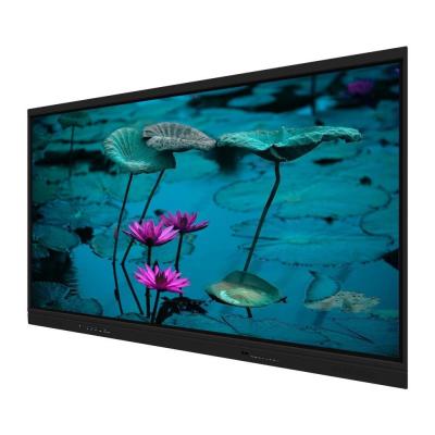 China LED Interactive Whiteboard 86 98 Inch Touch Android 13 20 Points USB HDMI TYPE-C Port Teaching Software For Class for sale