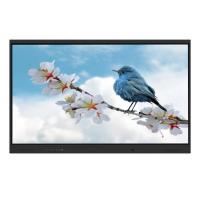 China EDLA Google Certified Smart Board Interactive Flat Panels 65/75/86 Inch 20 Points IR Touch Screens For School Education for sale